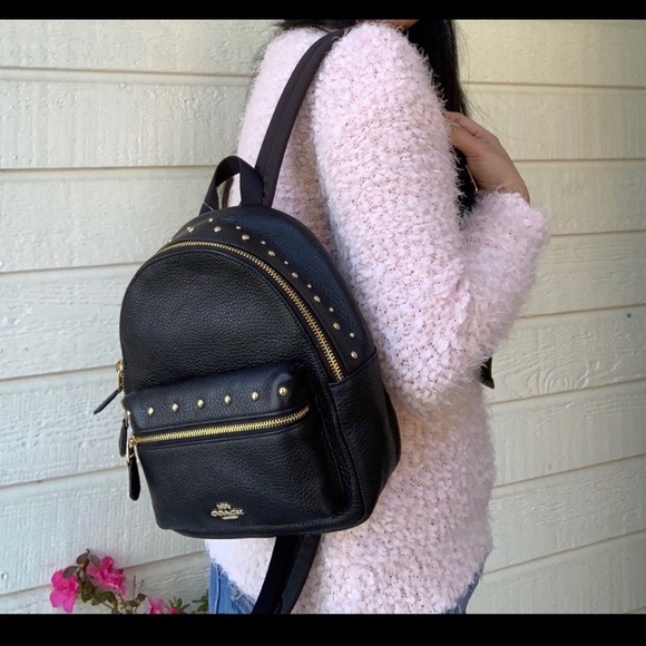 Coach | Bags | Coach Mini Charlie Mini Backpack With Studs | Poshmark